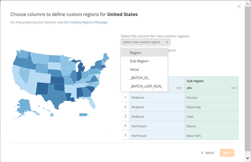 Creating a Map with Regions – NavMD